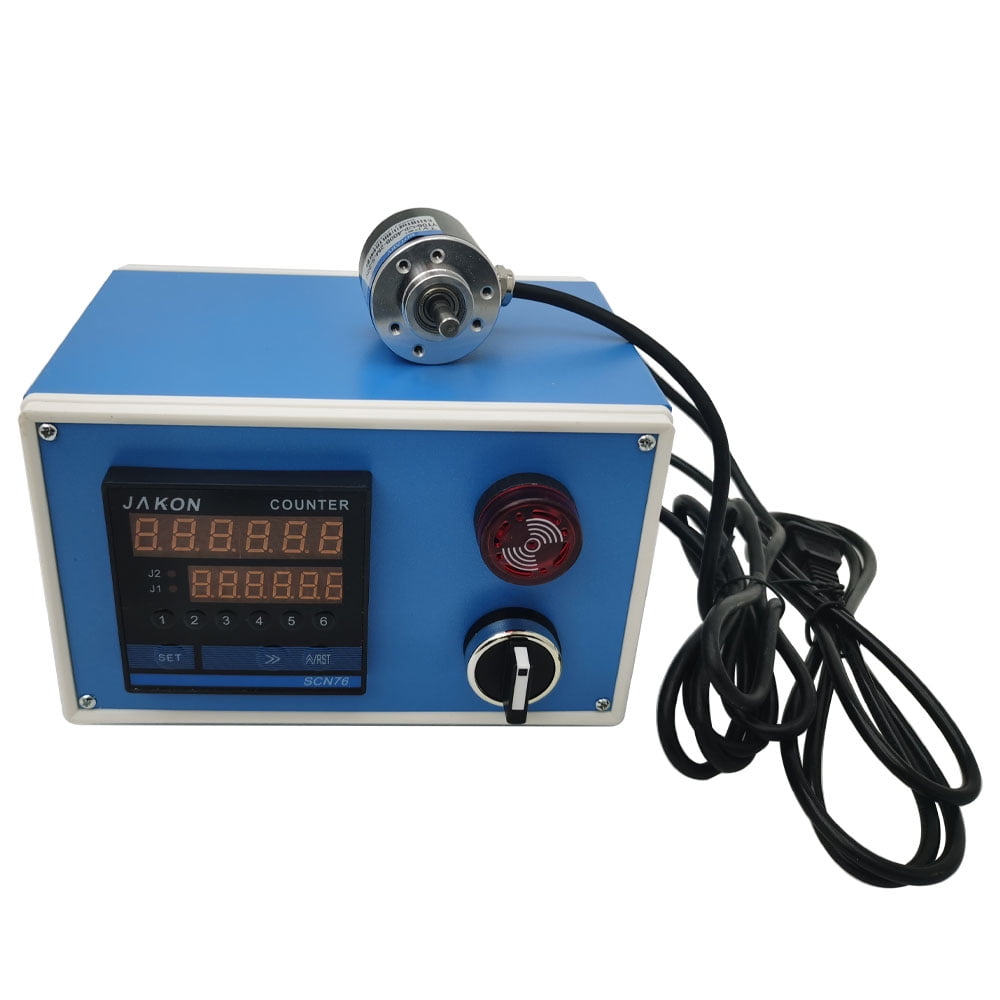 INTSUPERMAI Roller-Type Digital Length Meter Counter with Encoder and Control Box - Walmart.com