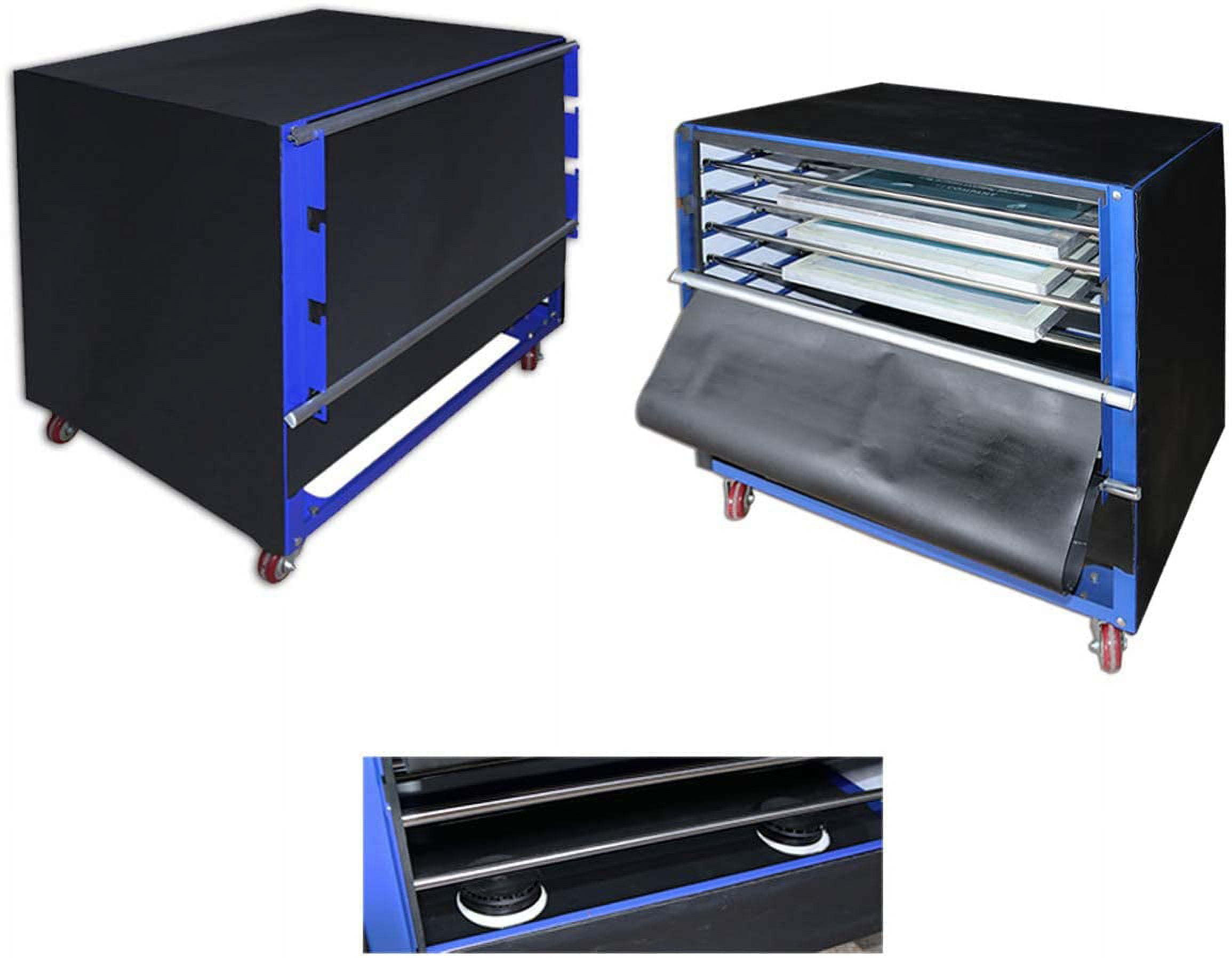 INTSUPERMAI Screen Drying Cabinet Screen Printing Heating Plate Six ...