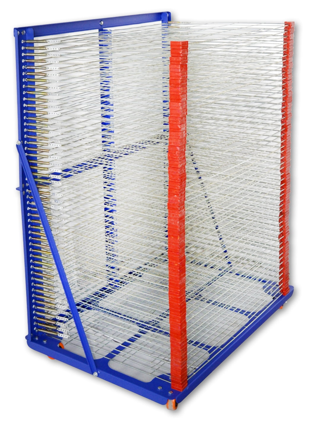 INTSUPERMAI Screen Drying Rack for Mesh Silk Screen Printing 50 Layers ...