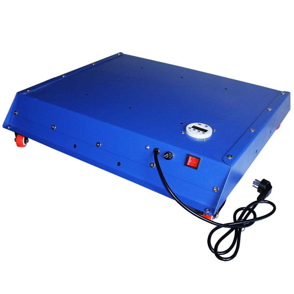 intsupermai Screen Printing UV Exposure Unit, 8 LED Lights, Timer ...