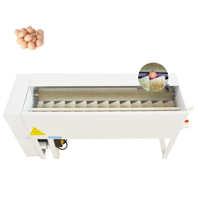 INTSUPERMAI Semi-Automatic Egg Washing Machine Egg Surface Cleaning Egg ...