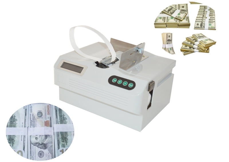 INTSUPERMAI Small Banknote Cross Baling Machine Money Packer Banknote ...
