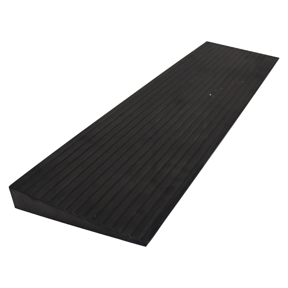 INTSUPERMAI Solid Non-Slip Rubber Threshold Ramp Curb Ramp 35.4"x7.9"x ...