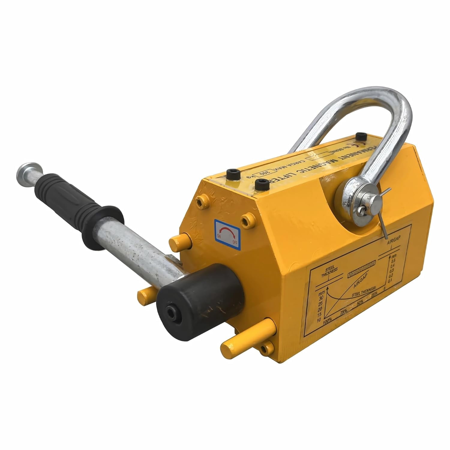 INTSUPERMAI Steel Magnetic Lifter Lifting Magnet with Release Heavy ...