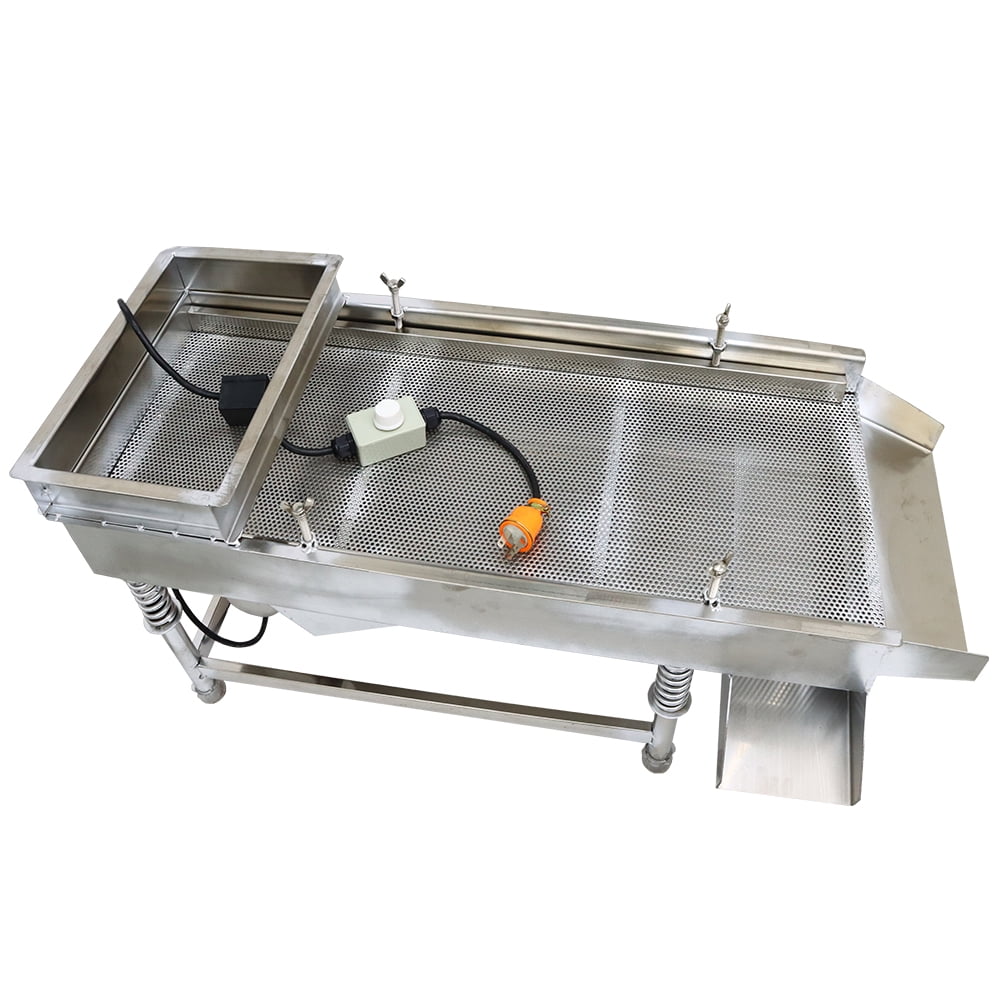INTSUPERMAI Straight Vibrating Screen Linear Sieve Solid Sampling Sieve ...