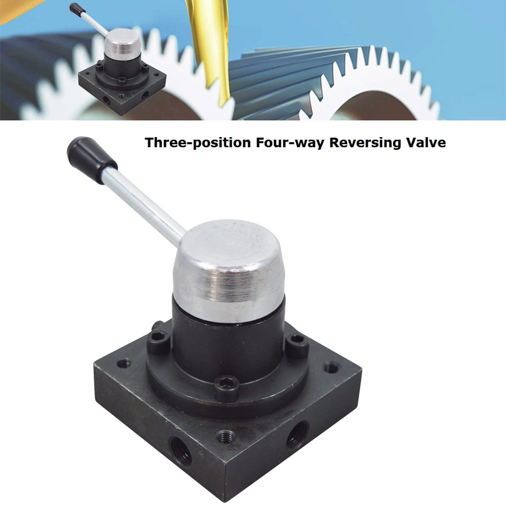 INTSUPERMAI Three-Position Four-Way Valve Selector Valve Oil ...