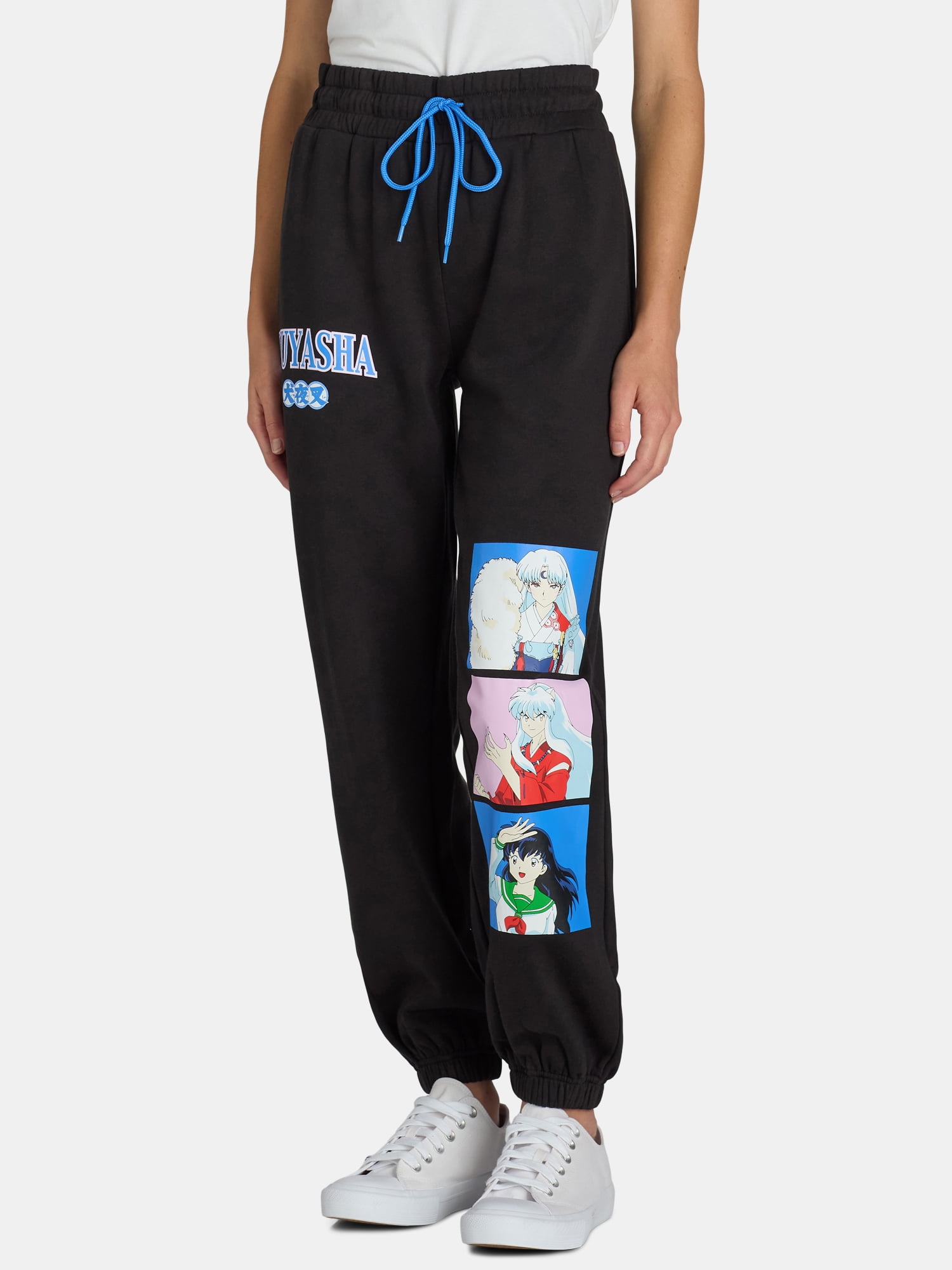 Inuyasha Women's Graphic Grid Joggers - Walmart.com