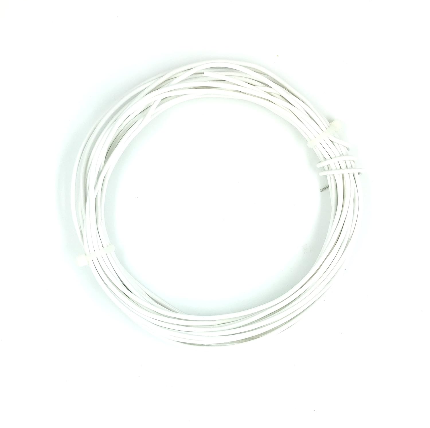 INVENTO 10mtr 20 AWG 05 sqmm 15A Tinned Copper PVC Wire Flexible White ...