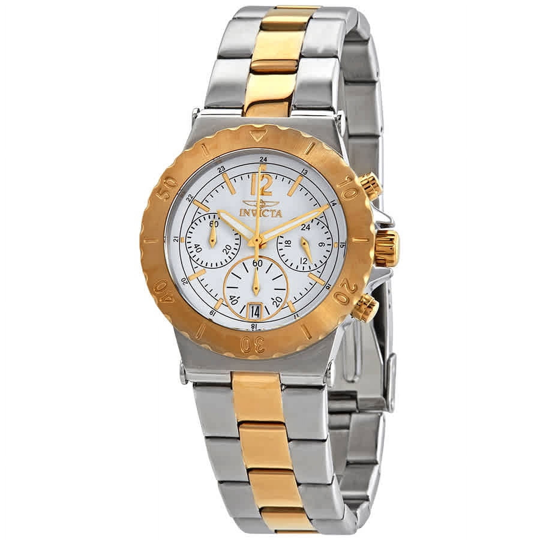 INVICTA Watch 14855 Stainless Steel Quartz Female Multi-color - Walmart.com
