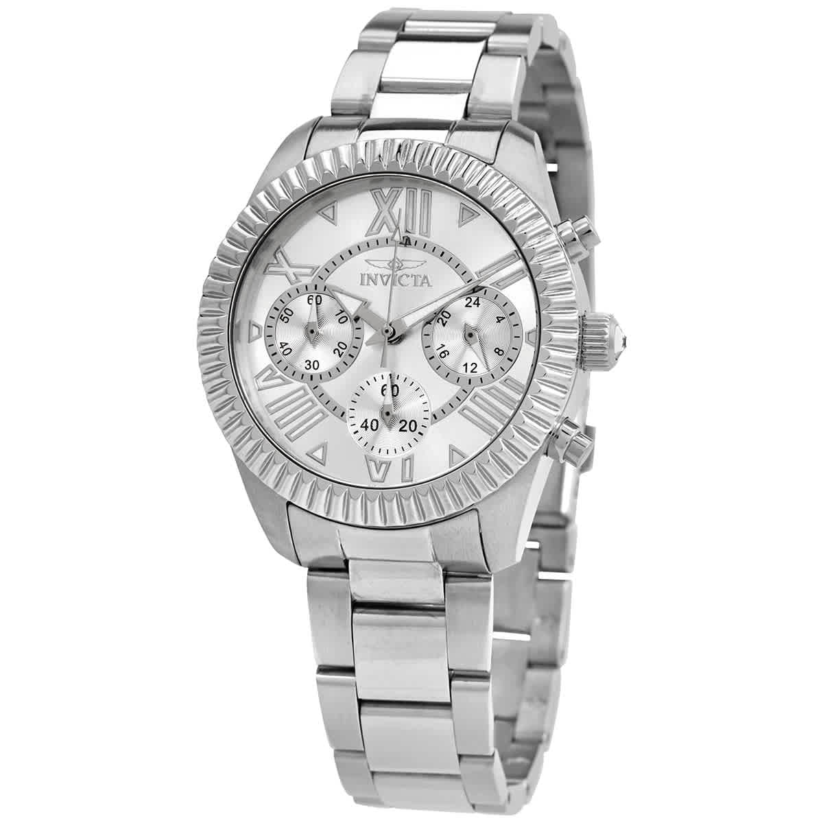 INVICTA Watch 21419 Stainless Steel Quartz Female Bronze - Walmart.com