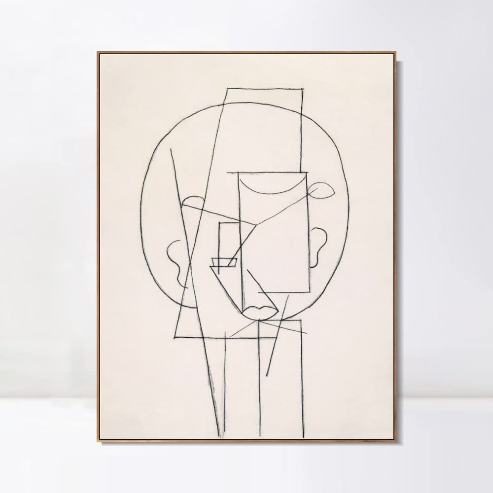 INVIN ART Famous Large Wrapped Framed Canvas Giclee Print Art Head 1913 ...