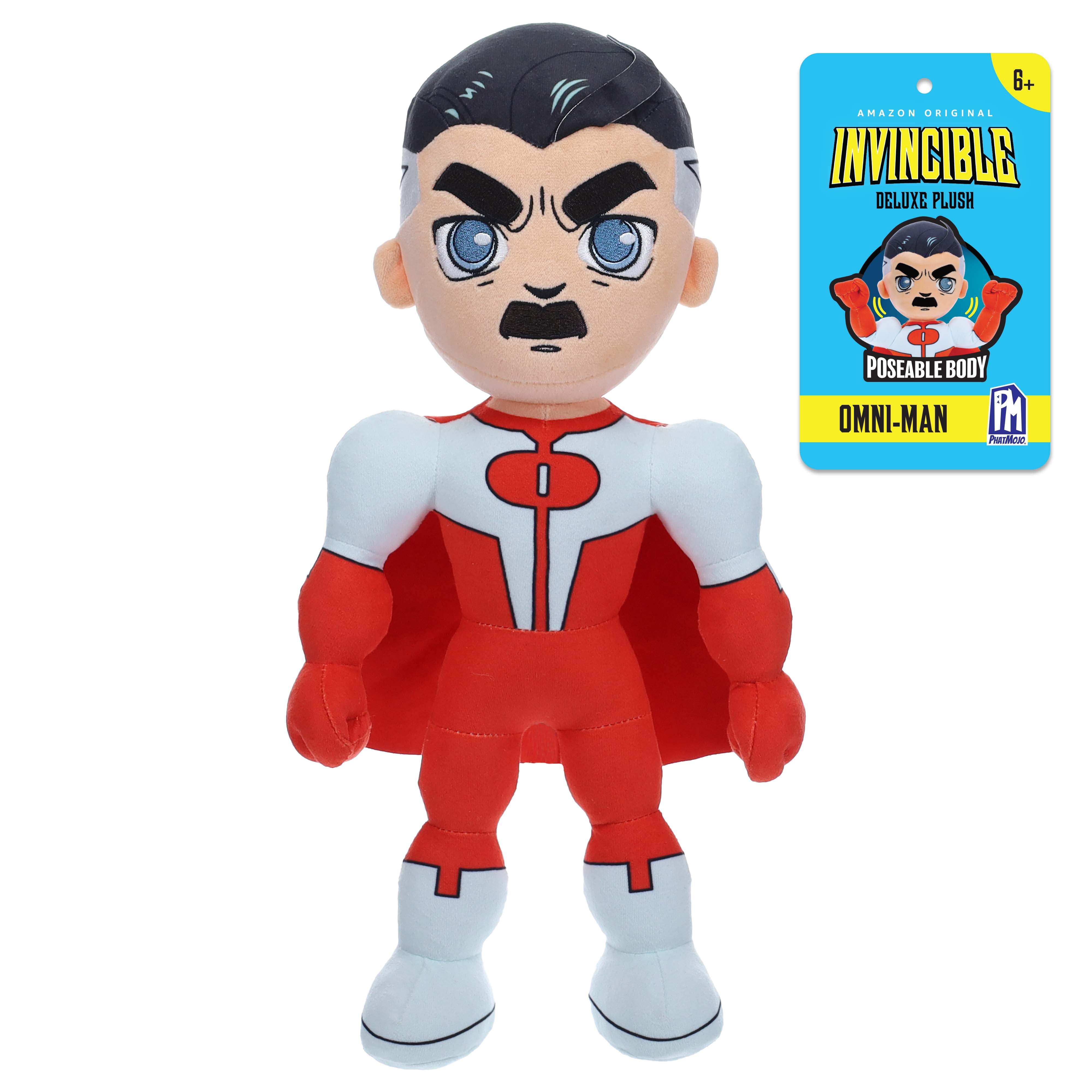 INVINCIBLE - Omni-Man Deluxe Posable Plush (13" Tall, Series 1 ...