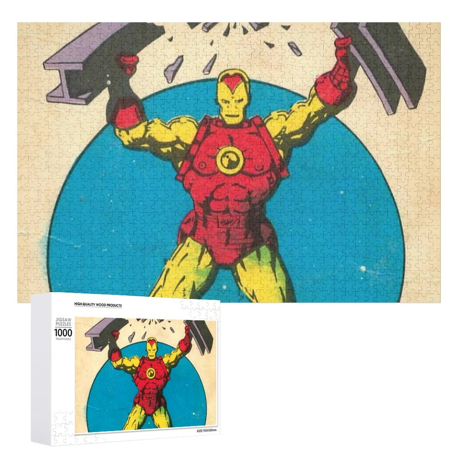 THE INVINCIBLE THE TM Iron Man Puzzles for Adults 1000 Pieces - Puzzles ...