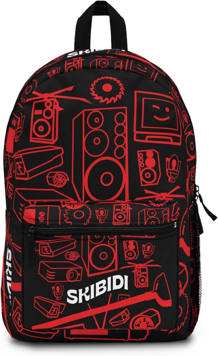 INVIZ DaFuq!?Boom! | Skibidi Workshop Backpack (Red and Black ...