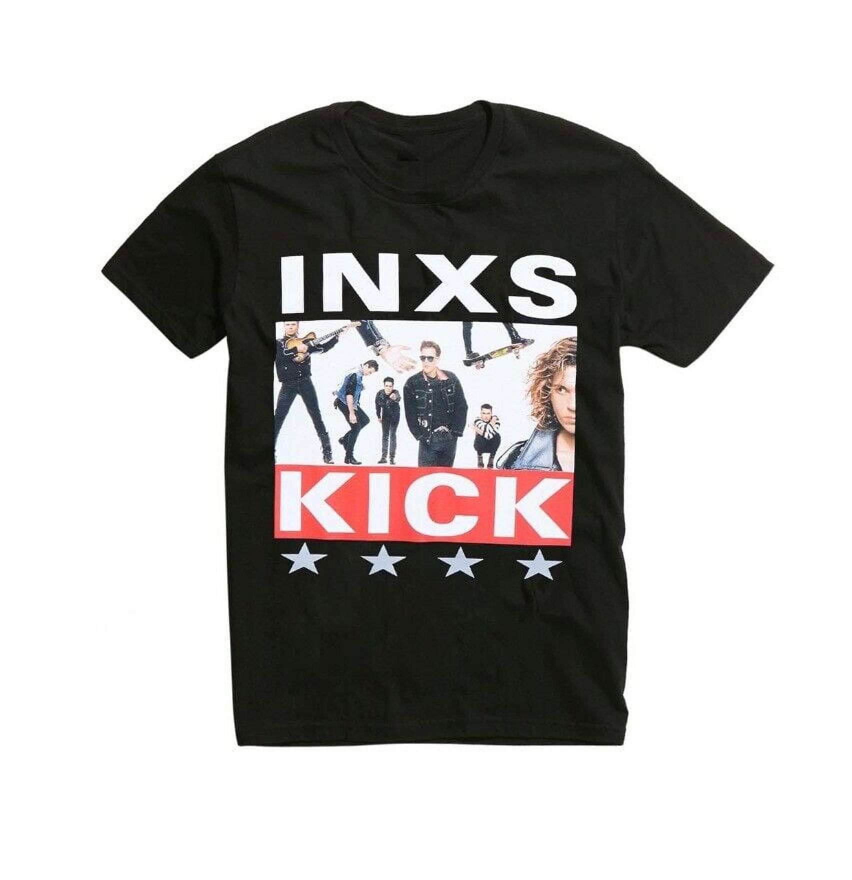INXS Kick Album Cover Music Retro T-Shirt Gift For Fans men Women Black ...