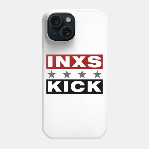 INXS Kick Album Retro Music Logo Protective Cover for iPhone 11–17 Pro ...