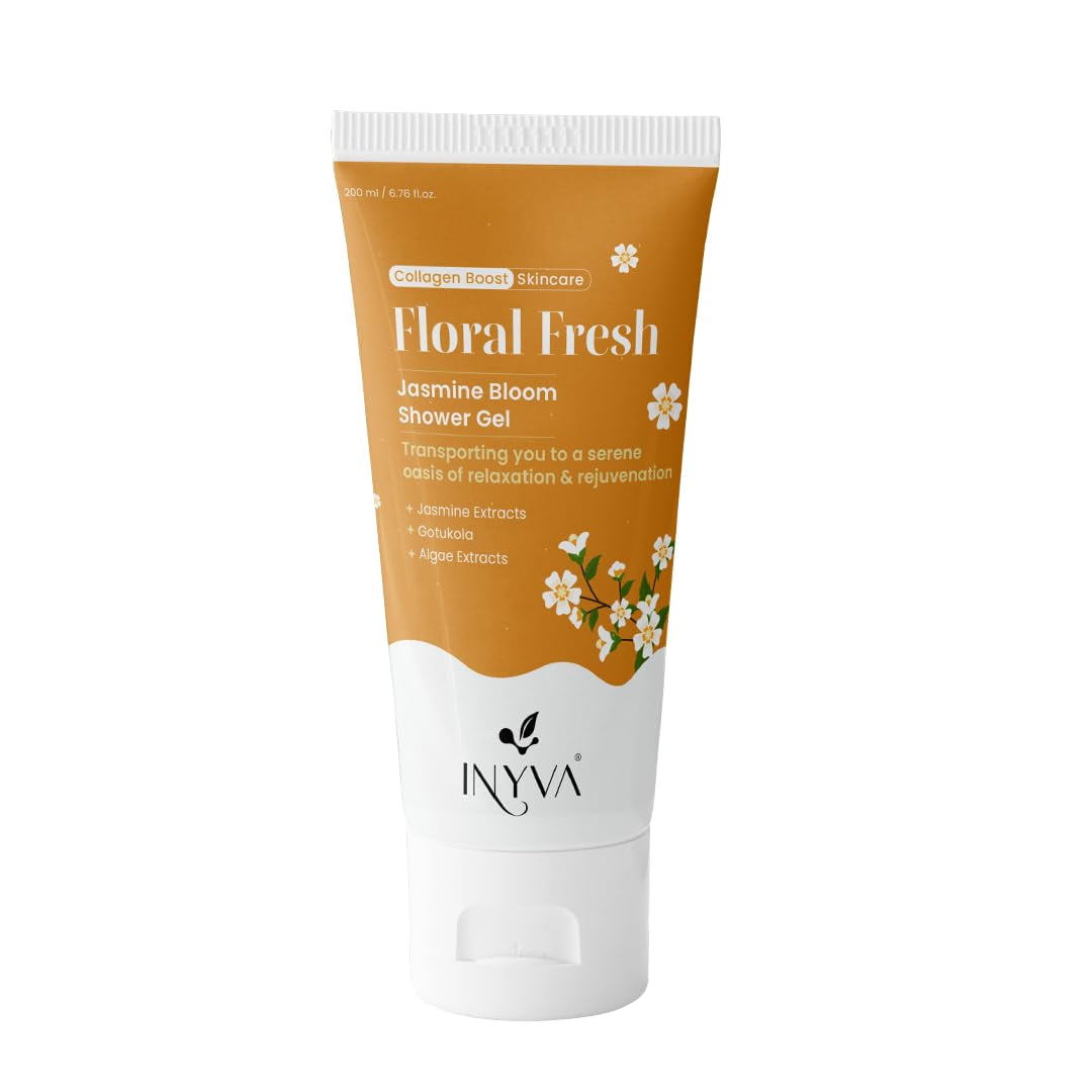 INYVA FloralFresh Jasmine Bloom RRF12 Shower Gel | With Jasmine Extract ...