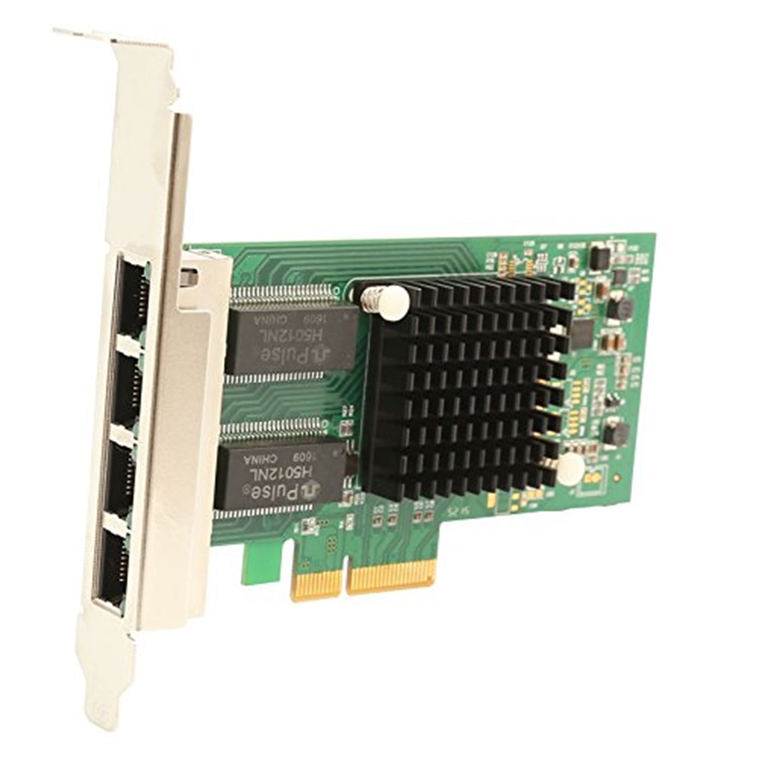 4 Port Gigabit Ethernet PCI-e x4 Network Interface Card - Walmart.com
