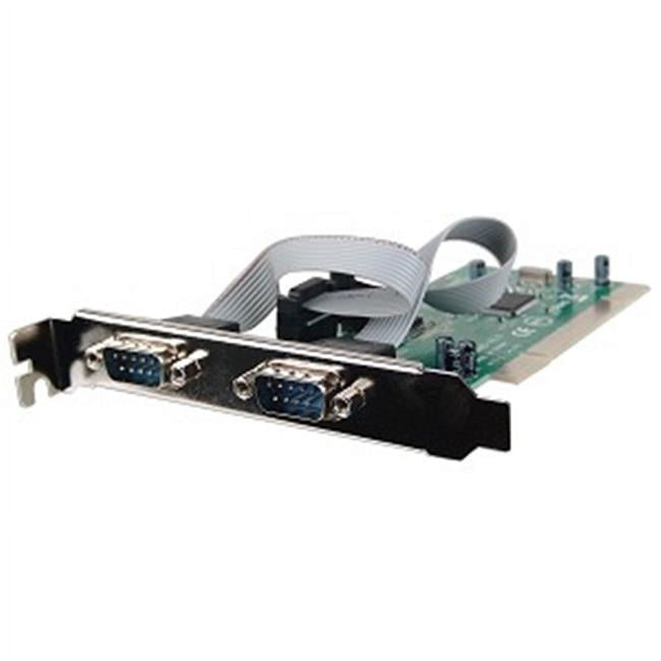 IOCreat PCI 32-Bit 2x Port Serial DB9 Card Netmos 9865 Chipset ...
