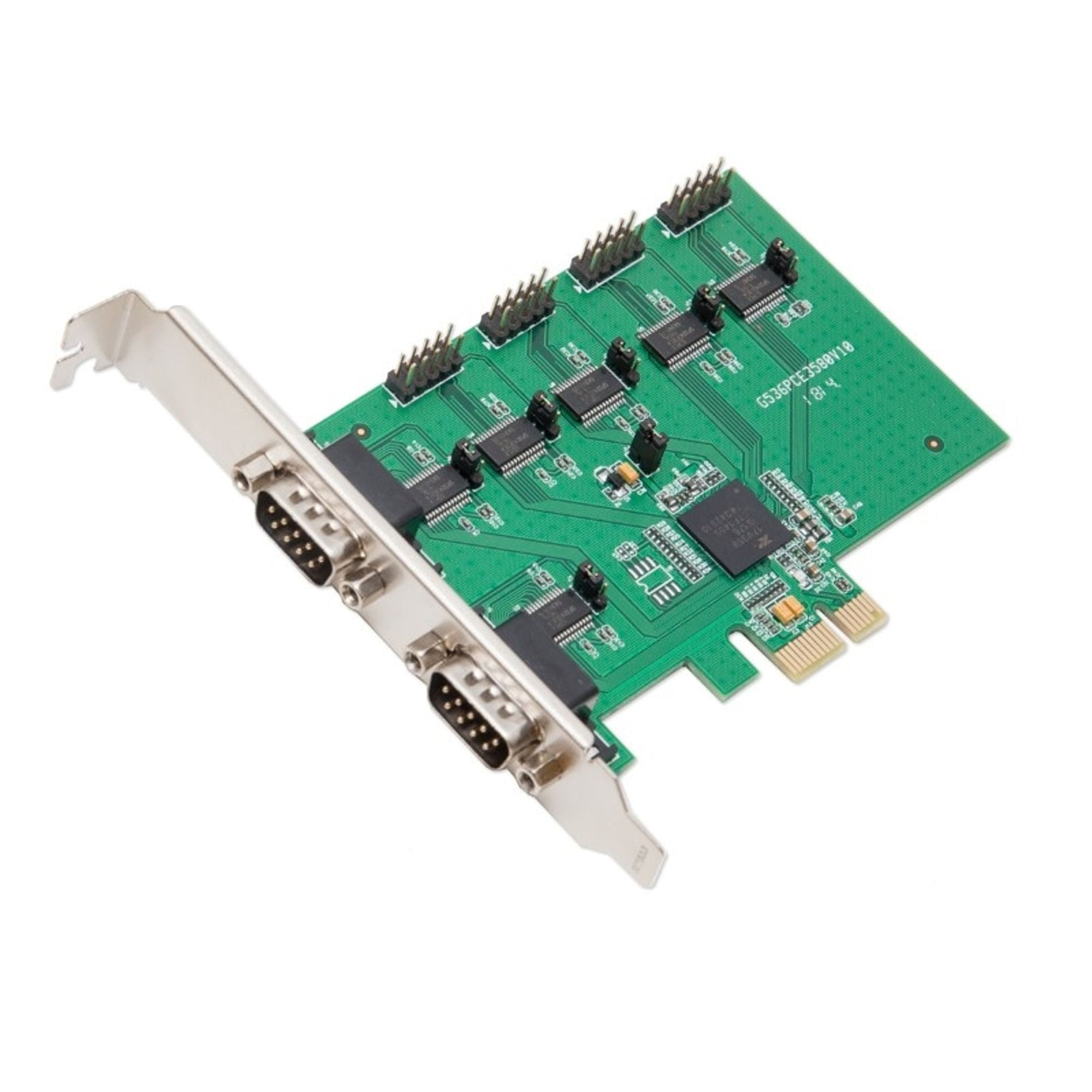 SYBA IO Cards SI-PEX15041 6Port RS-232 Serial PCI-Express Revision 2.0 ...
