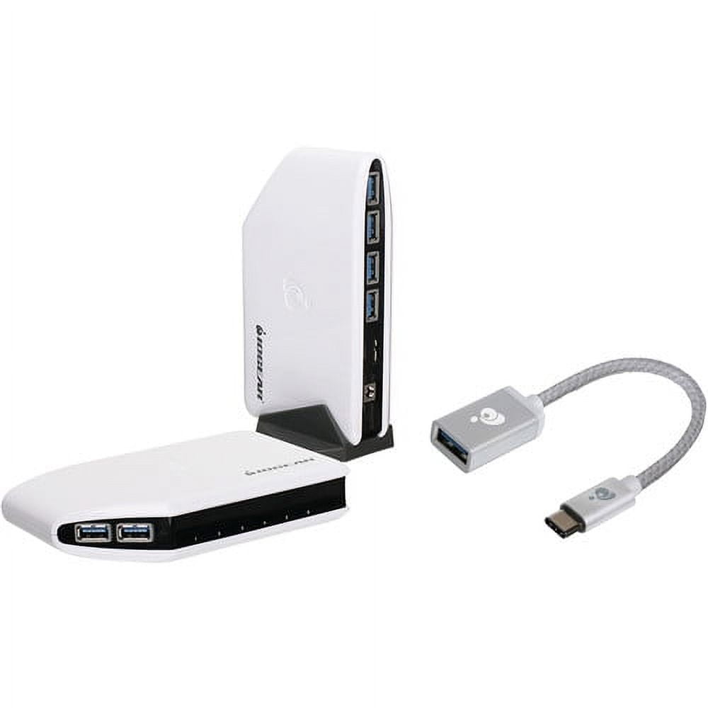 IOGEAR 6-Port SuperSpeed USB 3.1 Gen 1 Hub Kit - Walmart.com