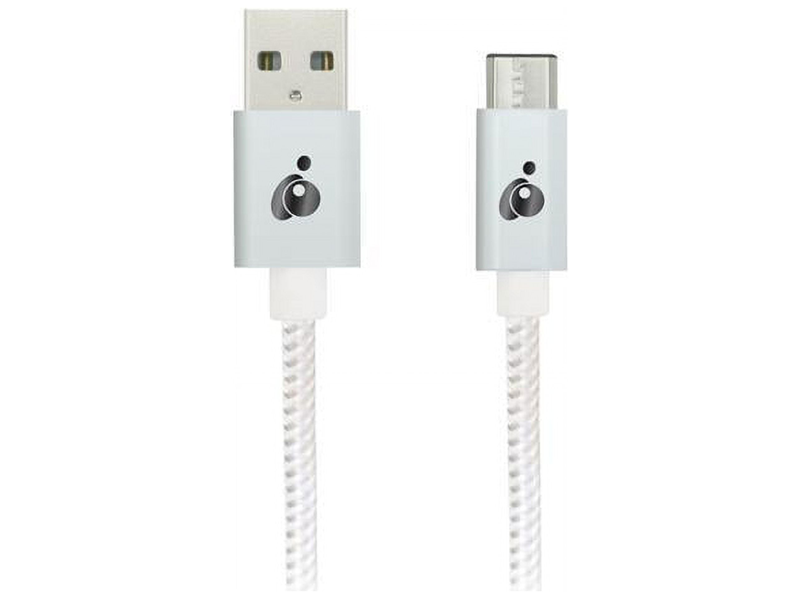 IOGEAR G2LU3CAM01-WT White Charge & Sync Flip Pro - USB-C to Reversible ...