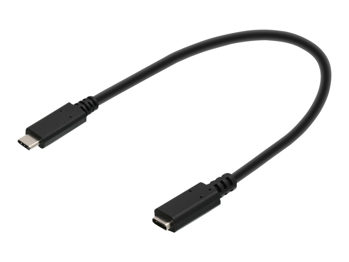 IOGEAR G2LU3CMF 1 ft. USB-C Male to Female Adapter Cable - Walmart.com