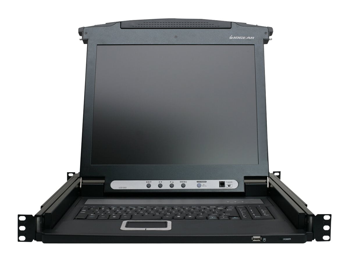 Iogear Gcl1800 Rackmount Lcd 1 Computer(s) - 17" Active Matrix Tft Lcd ...