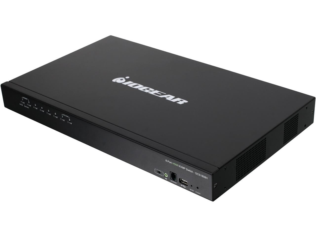 IOGEAR GCS1808H 8-Port USB HDMI KVM Switch with Audio (TAA Compliant ...