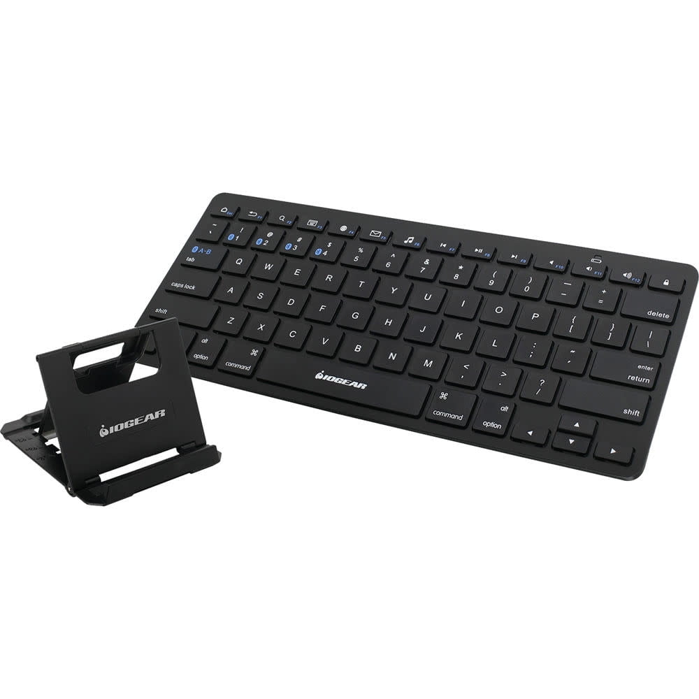IOGEAR GKB632B Black Bluetooth Wireless Slim Keyboard - Walmart ...