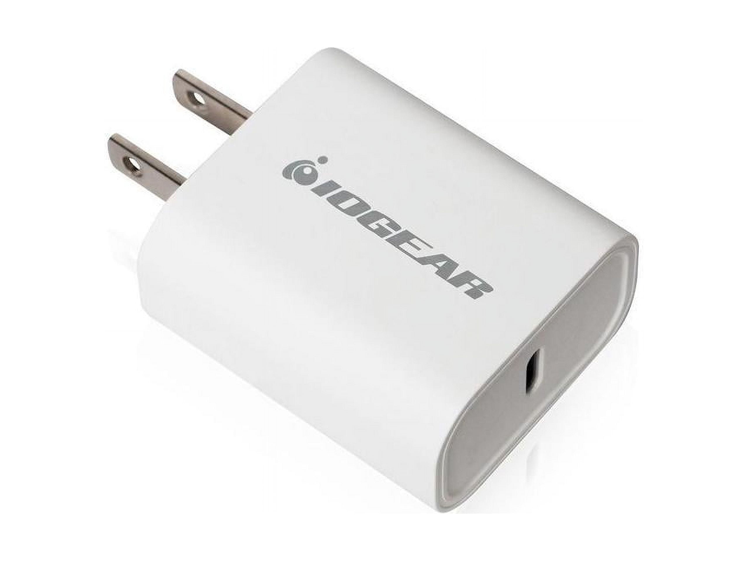 IOGEAR GPAWC20W White GearPower Compact USB-C 20W Charger - Walmart ...
