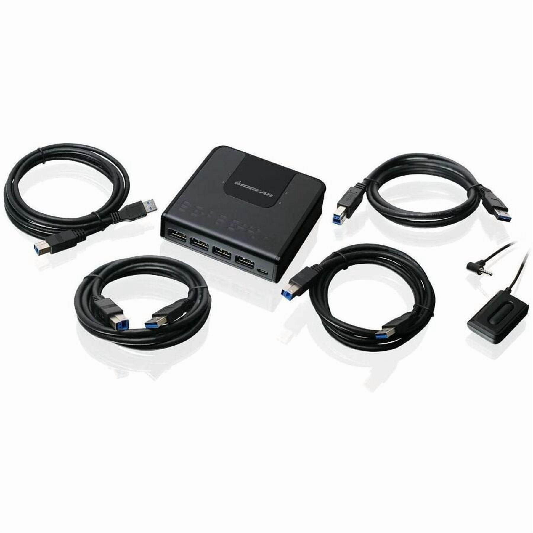 IOGEAR 4x4 USB 3.0 Peripheral Sharing Switch - Walmart.com