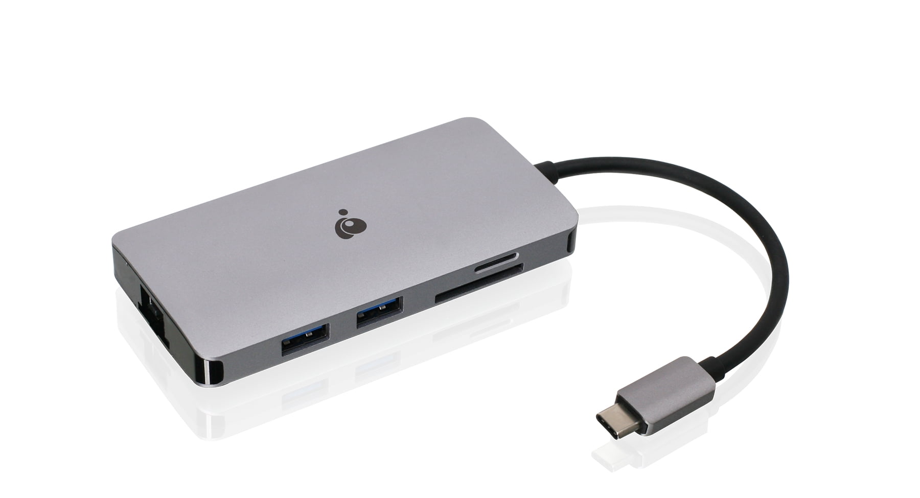 IOGEAR USB-C 8 Port Docking Station, HDMI 4K, 3 USB 3.0, Ethernet, SD ...