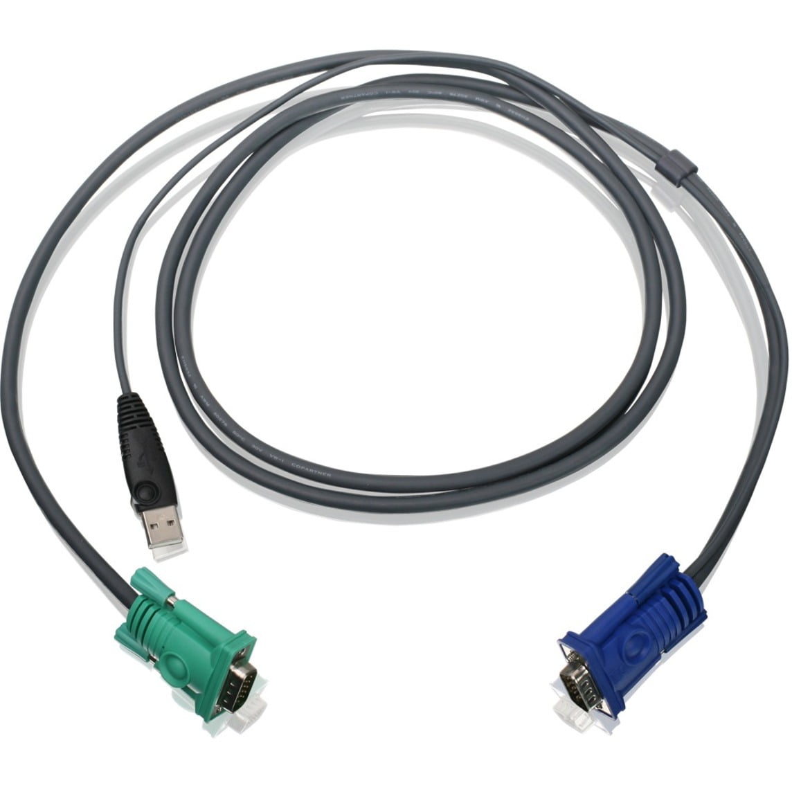 IOGear 6-Foot USB Bonded KVM Cable - Walmart Business Supplies
