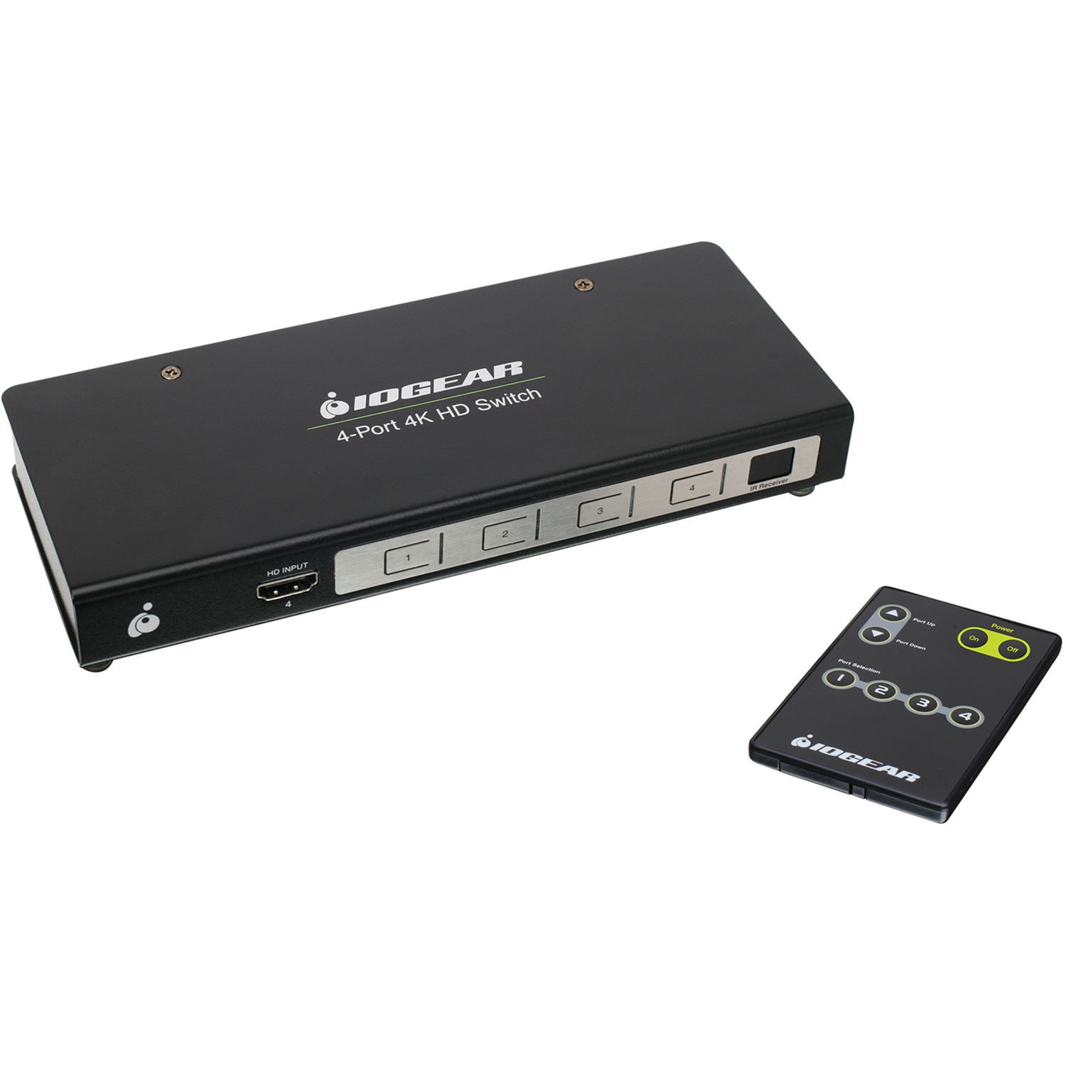 IOGear True 4K 4-Port Switcher with HDMI Connection - Walmart.com