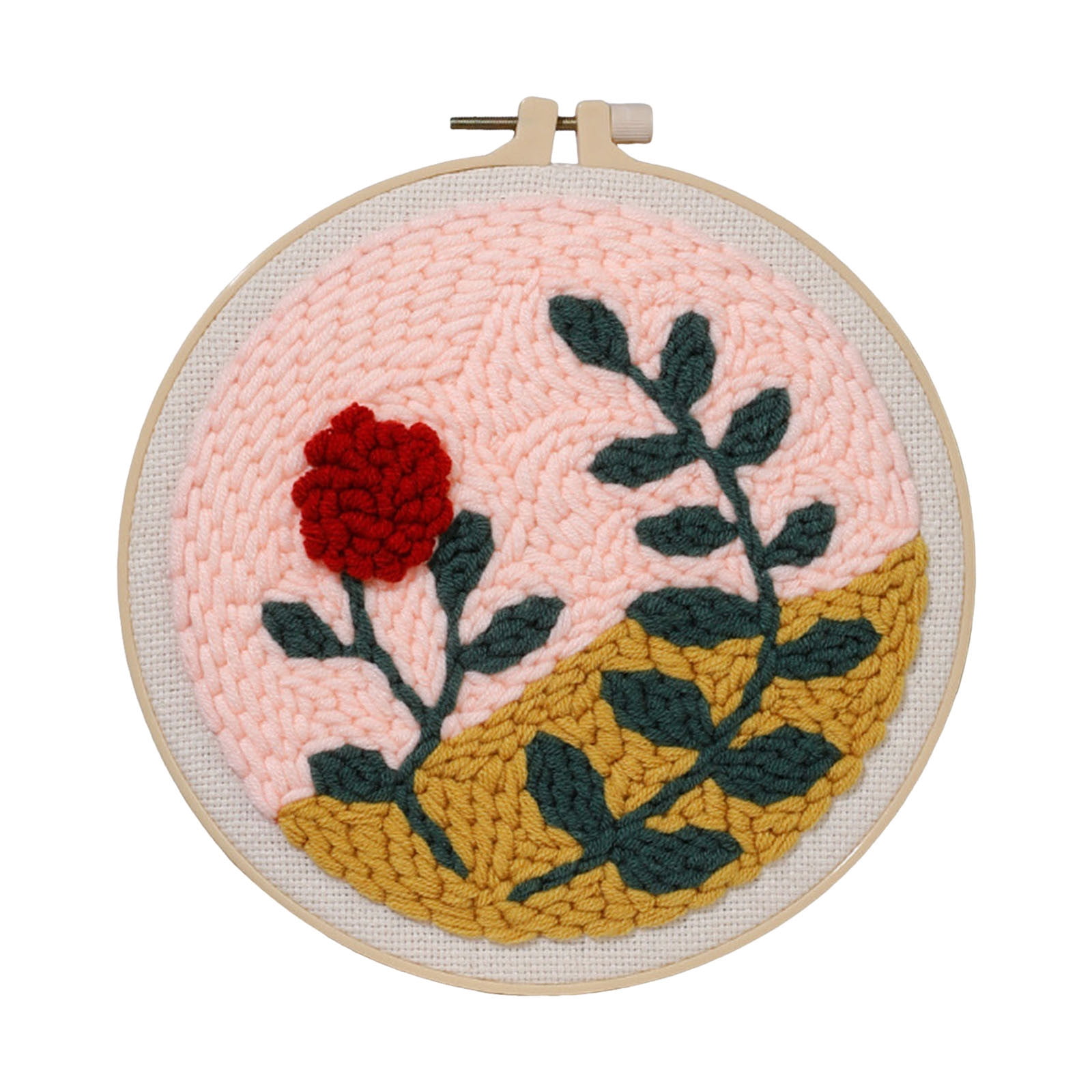 DIY Punch Needle Embroidery Starters Kits for Kids and Adults Beginners ...