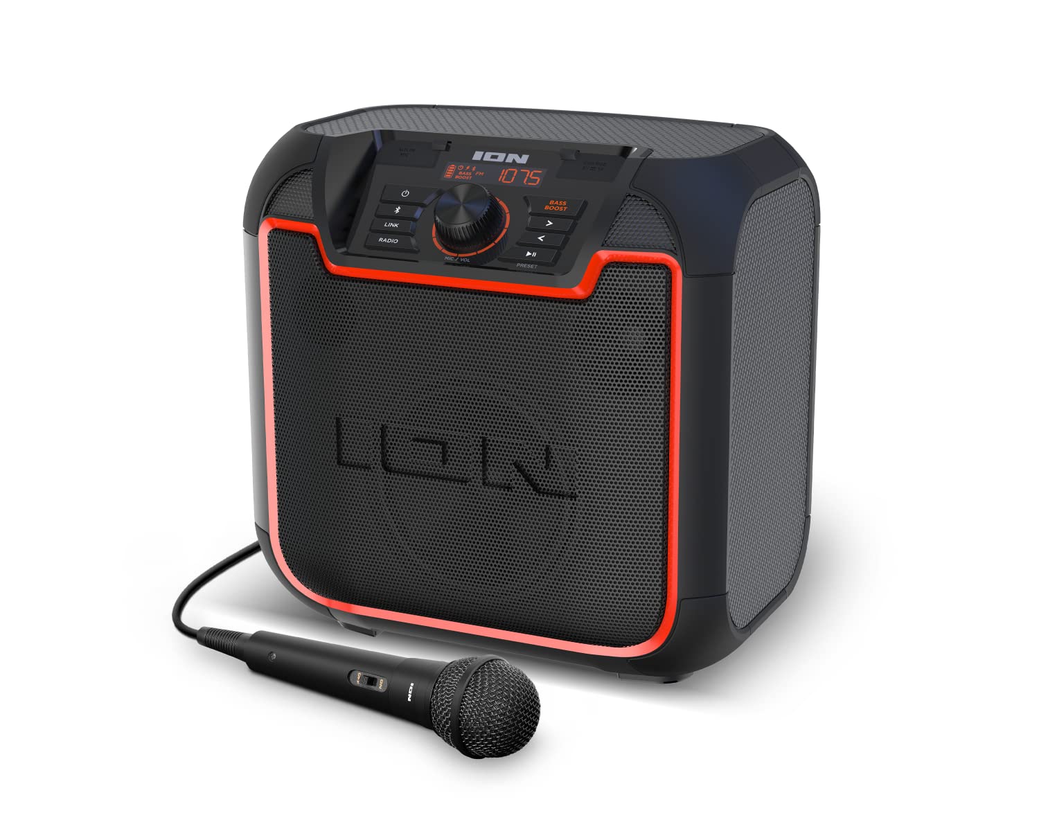 ION Audio Ion Sport MK3 - High-Power All-Weather Rechargeable Bluetooth ...
