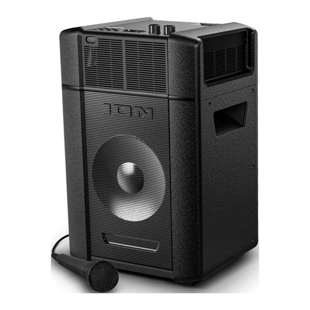 ION IPA119 Projector Plus Powered Wireless Speaker with LED Projector ...