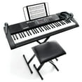 ION LQSR Harmony 61 MKII 61-Key Portable Keyboard with Microphone and ...