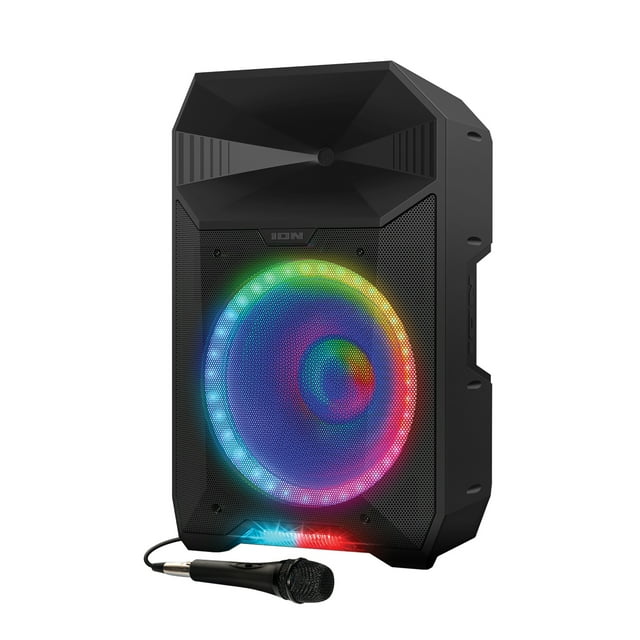 ION Portable Bluetooth PA Speaker 15-In. 500-Watt-Max with PA System ...