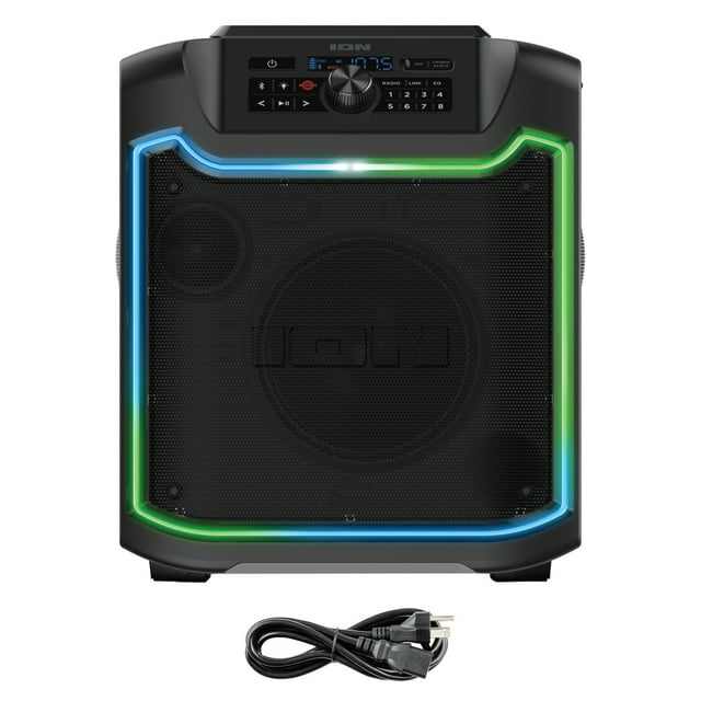 ION Pathfinder 8-In. 120W All-Weather Bluetooth Speaker with FM Radio ...