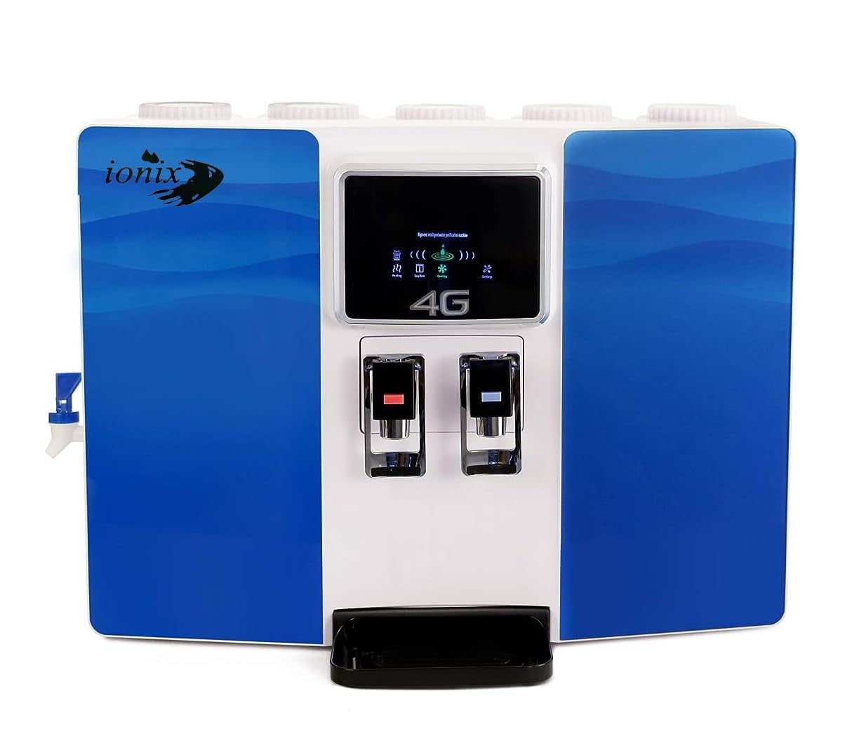 IONIX 4G pH Hot Cold Alkaline Water Purifier 9L ROUVUFTDS Alkaline ...