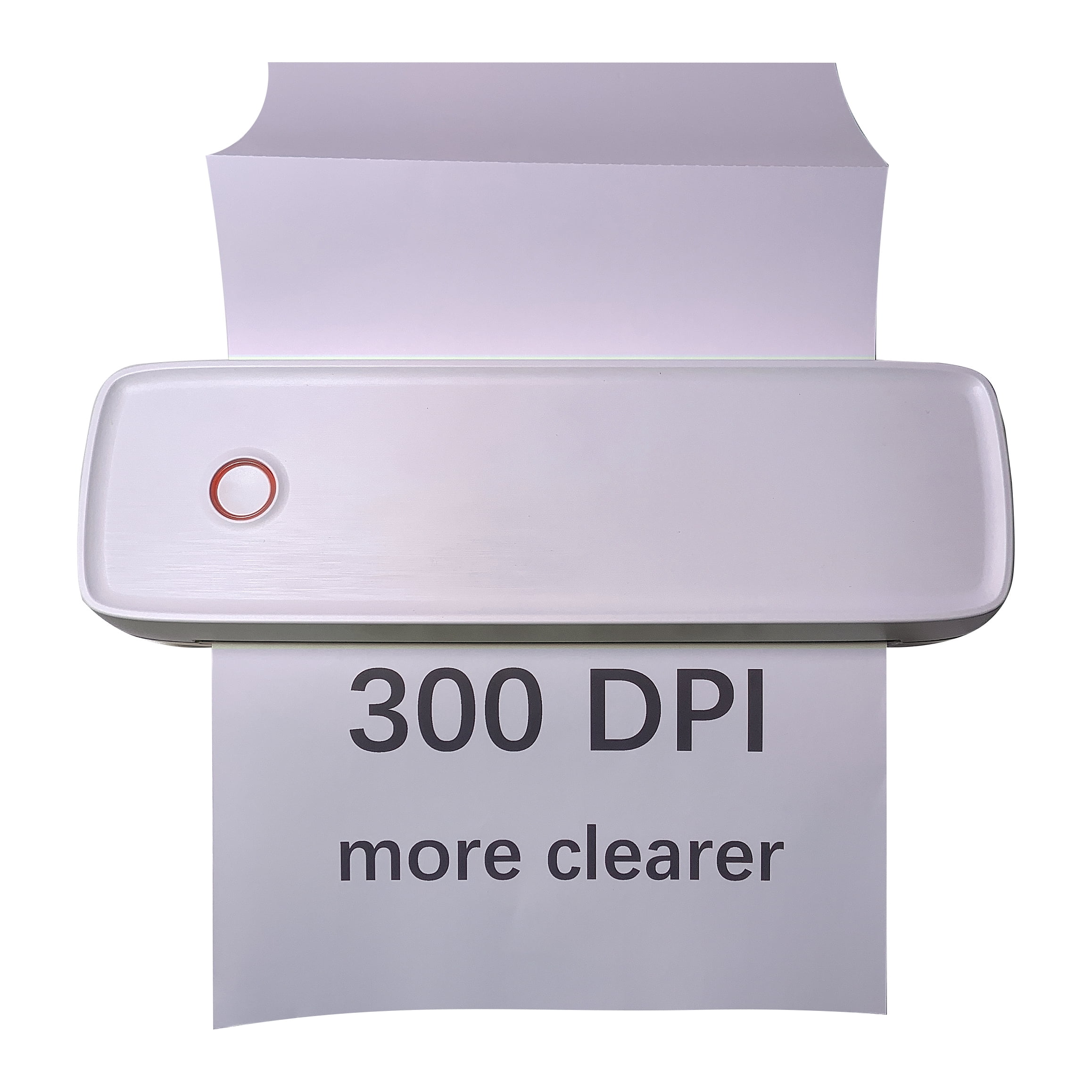 IOOIOO 300 dpi Portable inkless Thermal Printer, for 8.5 x 11 inch ...