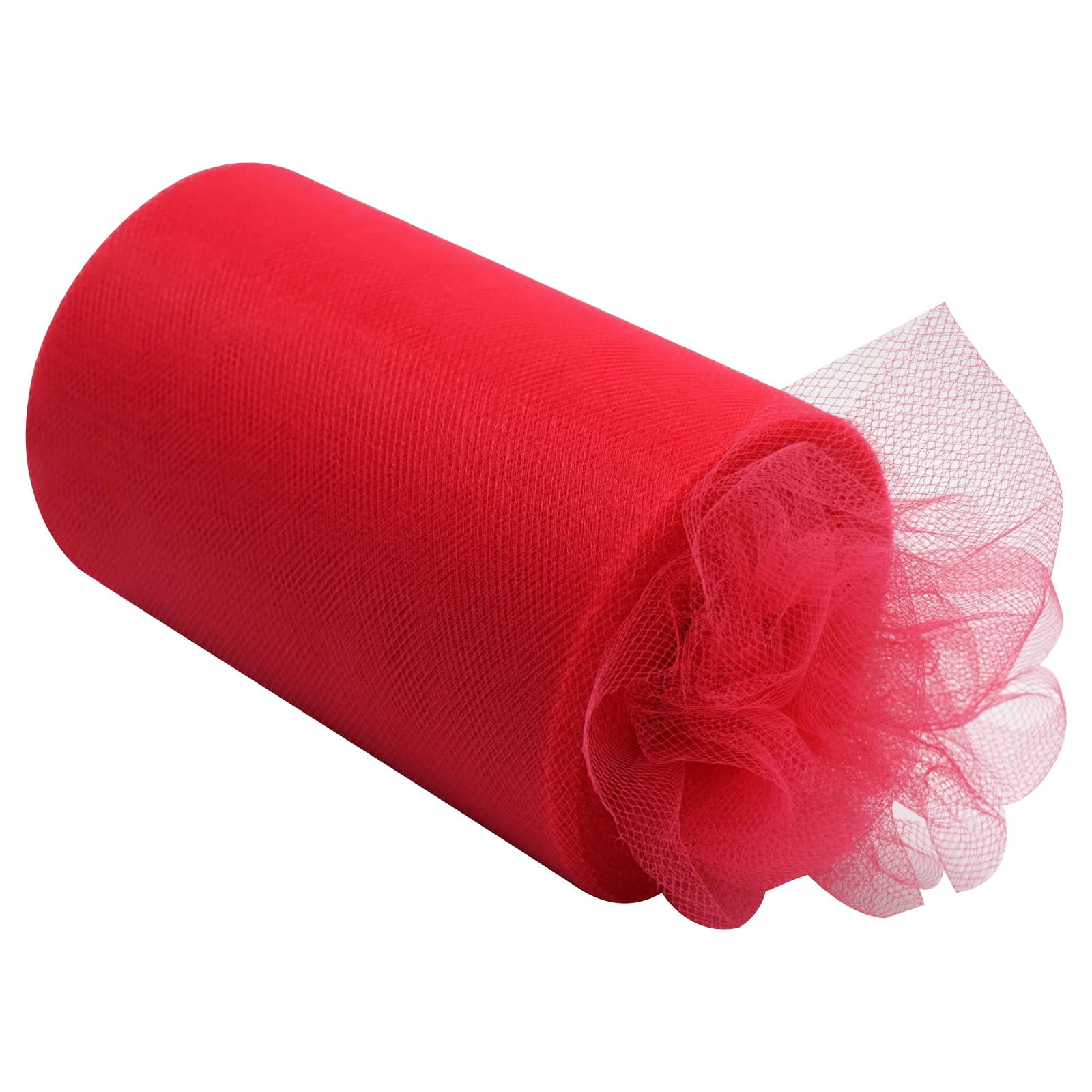 IOTdou Tulle Fabric Rolls 6 Inch by 25 Yards Fabric Spool Tulle Ribbon ...