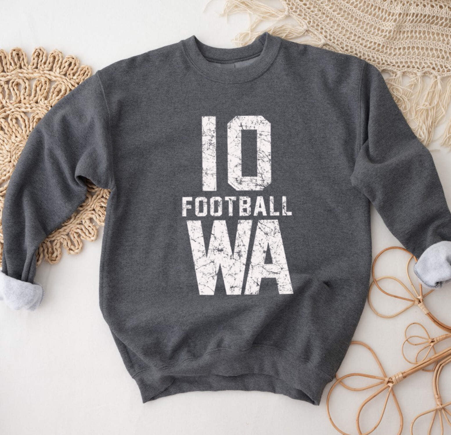 IOWA FOOTBALL Graphic Fleece Pullover - Walmart.com