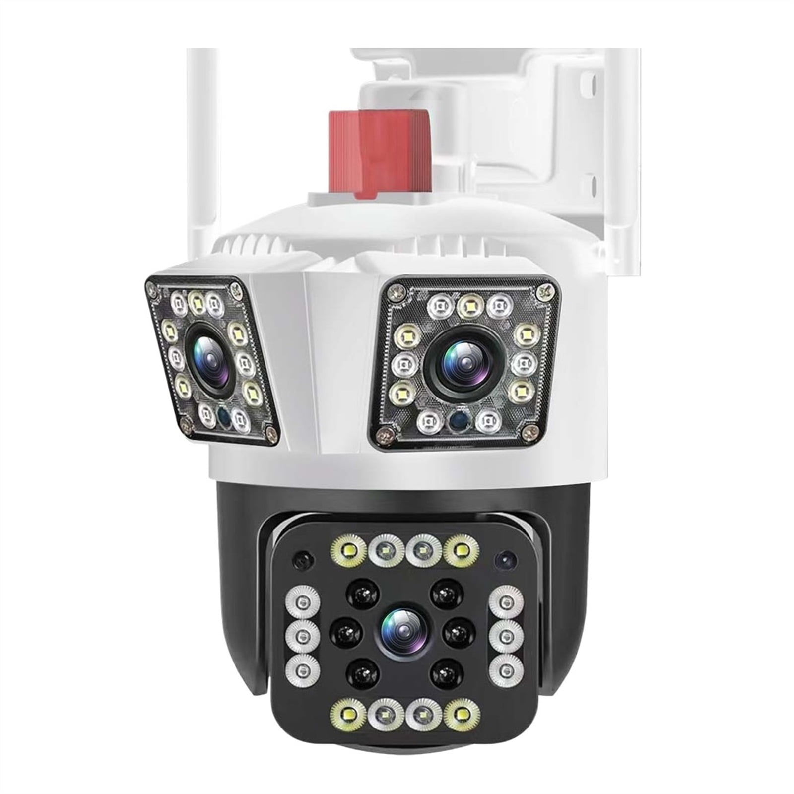 IP Camera 12MP 6K Three Lens 8X Zoom Surveillance Camera AI Tracking ...
