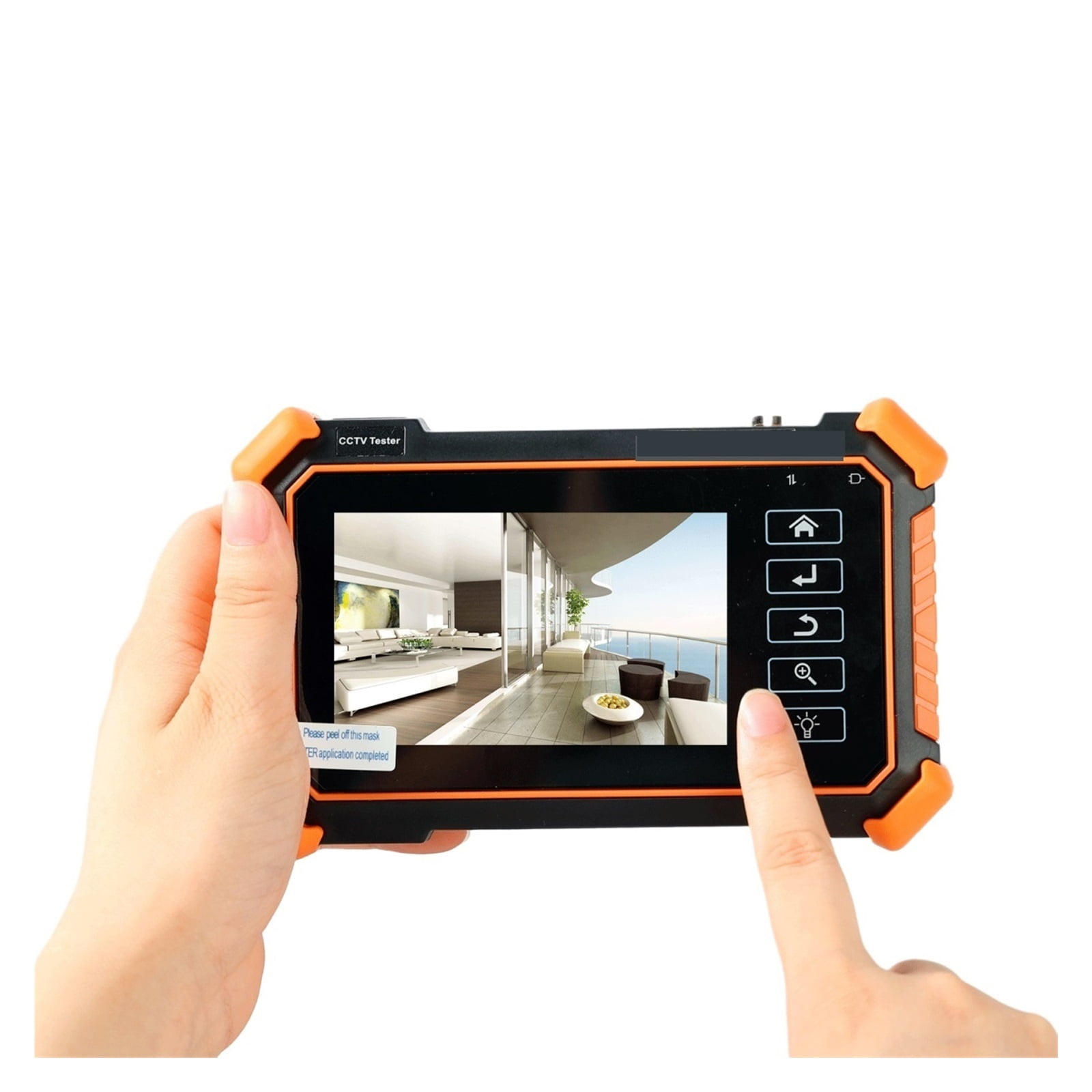 IP Camera Monitor IPC-1910 Plus 4 Inch 8MP TVI AHD CVI Analog POE ...