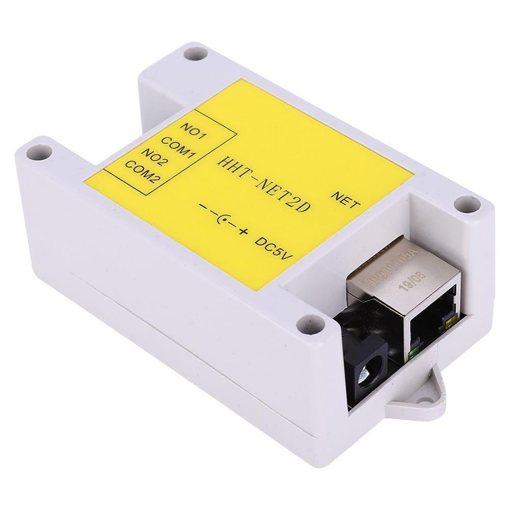 IP Network Relay Module With Housing HHT-NET2D Ethernet IP 2-Channel ...