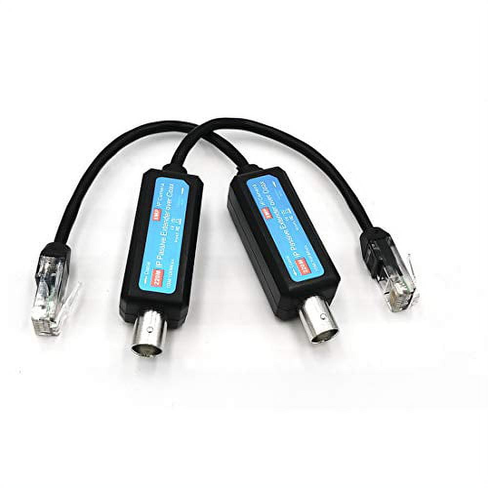 IP Passive Extender Ethernet Over Coax 1-CH, IP Network to Coaxial ...