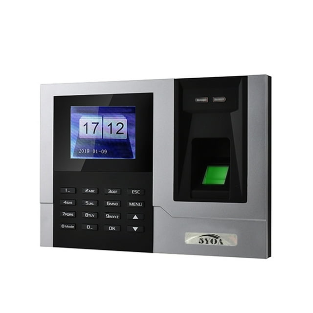 IP RJ45 Biometric Fingerprint Time Attendance Clock Recorder Employee ...